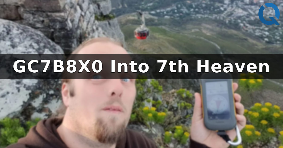 Dan Q found GC7B8X0 Into 7th Heaven – Dan Q