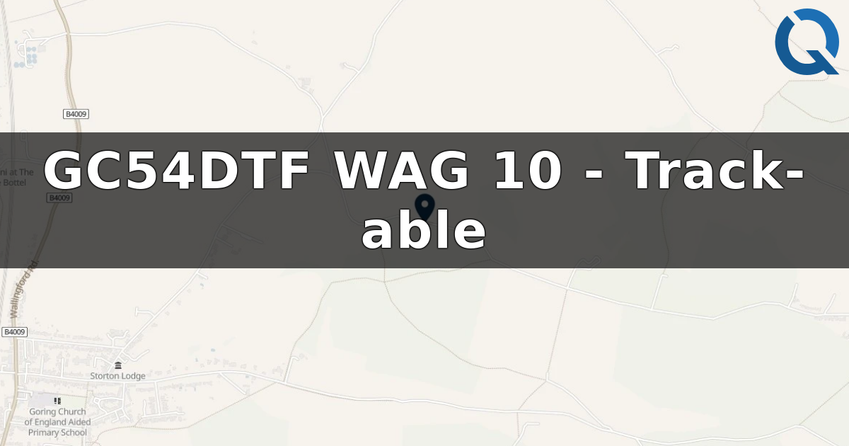Dan Q found GC54DTF WAG 10 – Track-able – Dan Q