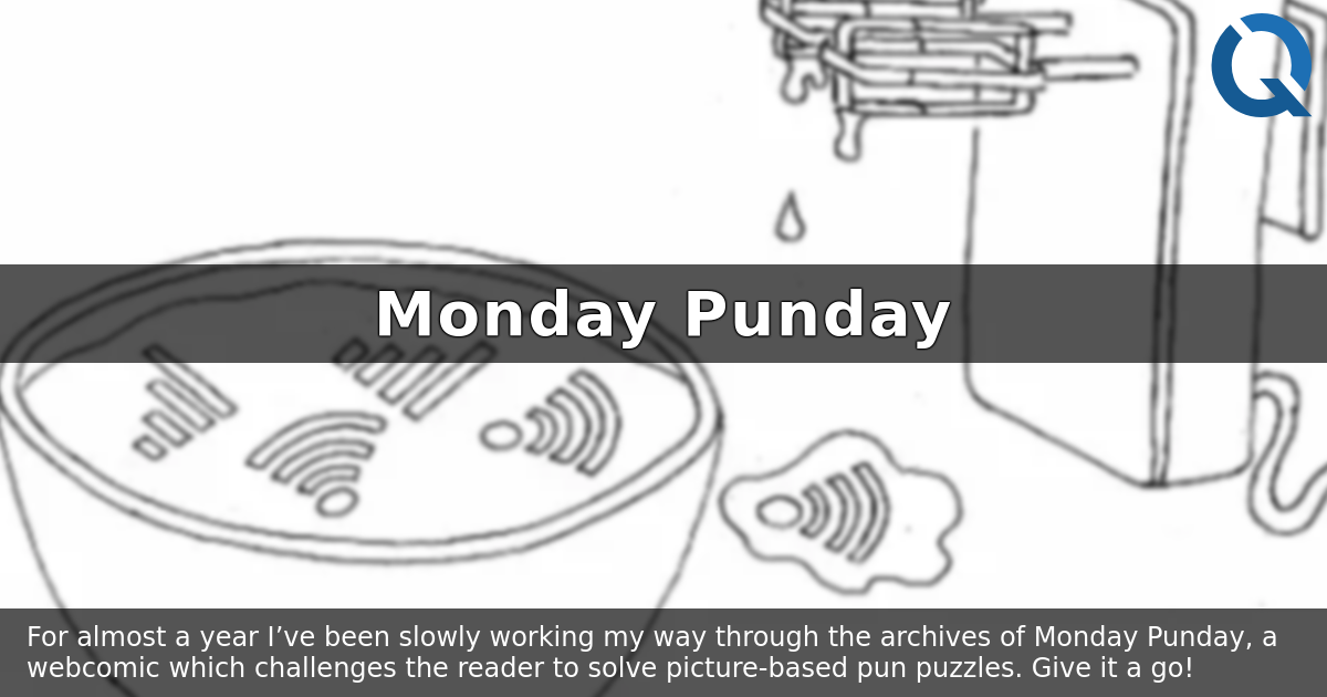 Monday Punday – Dan Q