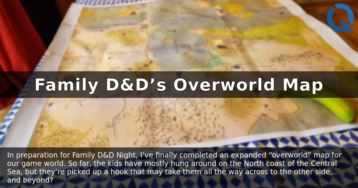 Family D&D’s Overworld Map – Dan Q