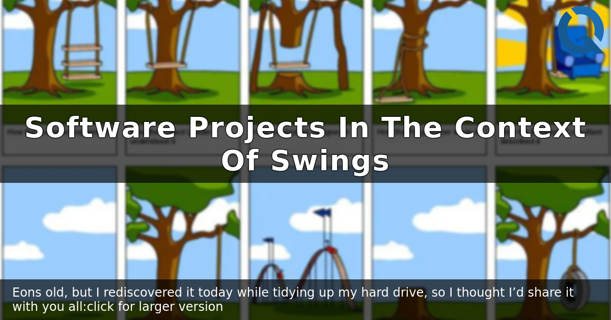Software Projects In The Context Of Swings – Dan Q