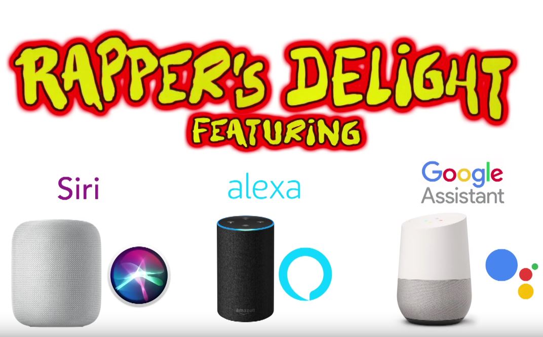 Rapper’s Delight, performed by Siri, Alexa and Google Assistant – Dan Q