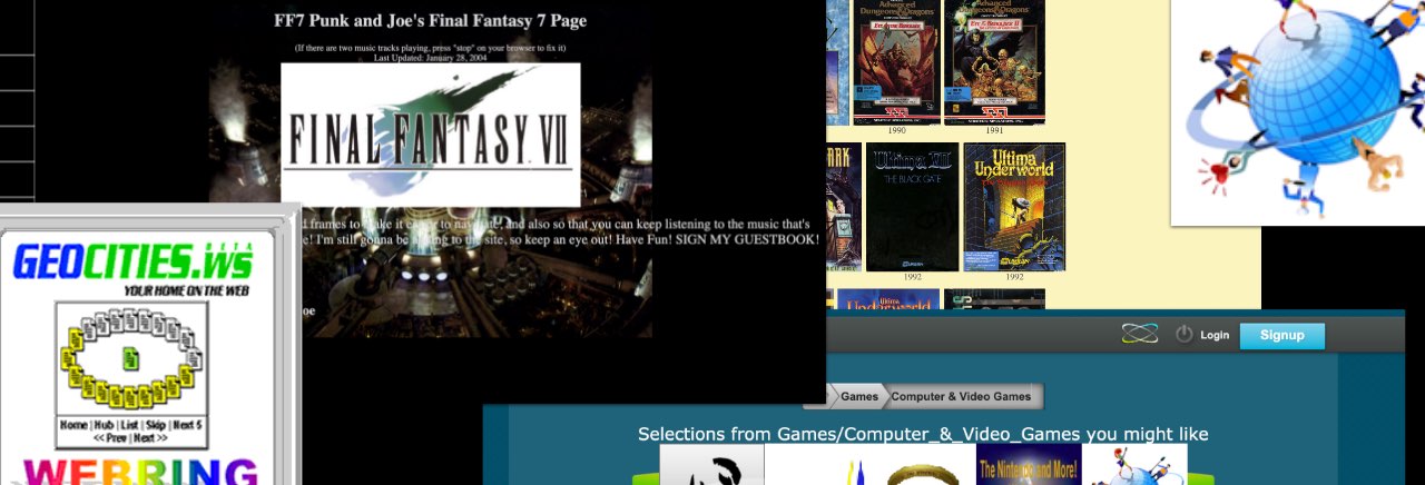 Let’s bring Fan Sites and webrings back! – Dan Q